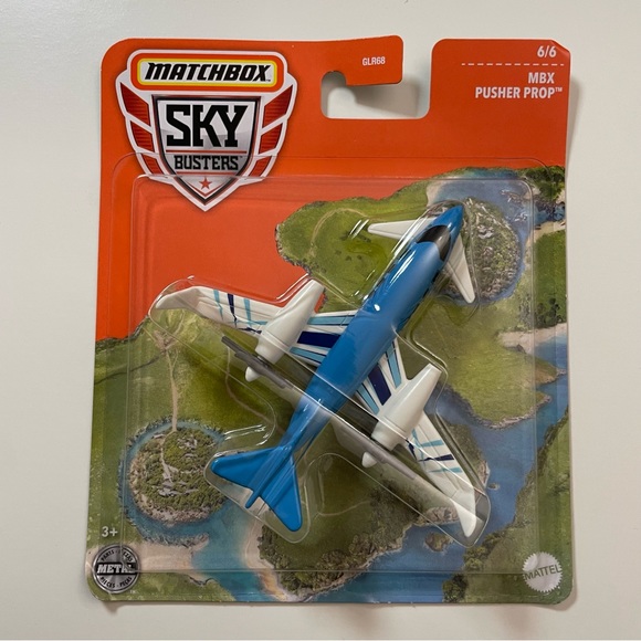 Mattel | Toys | New Matchbox Sky Busters Mbx Pusher Prop 66 | Poshmark